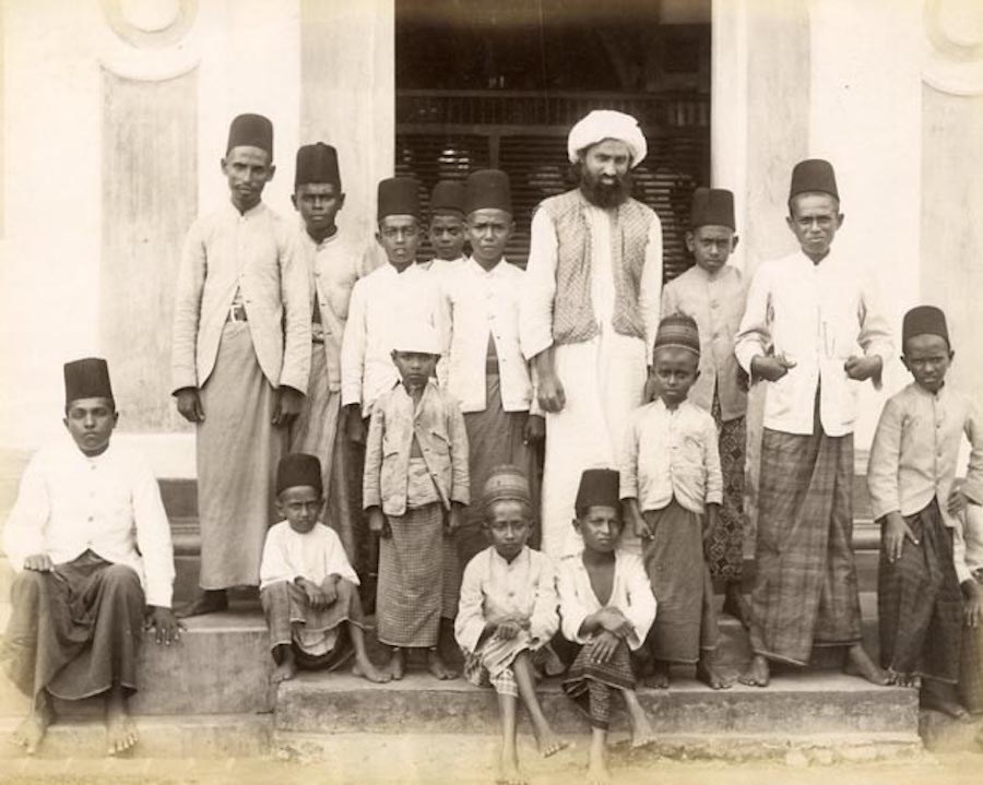 A-Pathan-Afghan-with-Ceylon-Moors | Sri lanka Muslims Web Portal