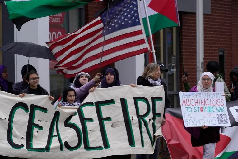 What is the global strike demanding an end to Israeli war on Gaza?