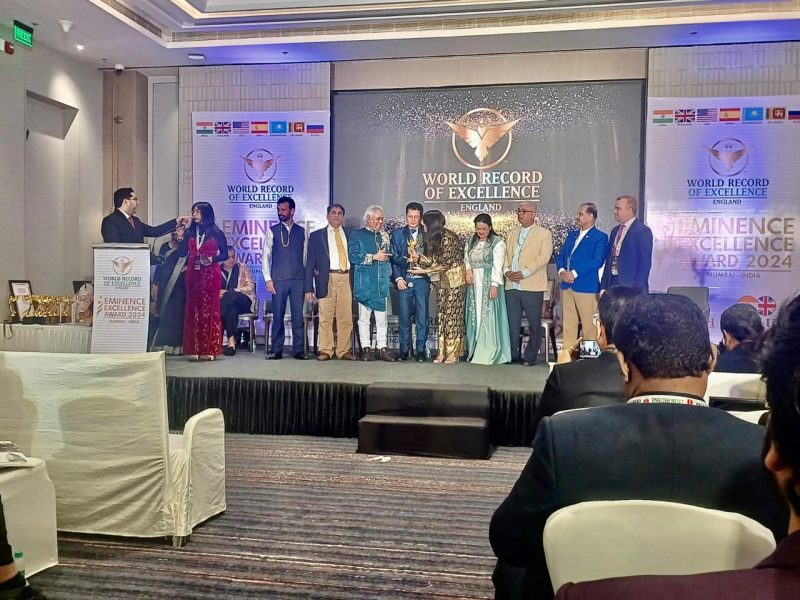 Professor Dr. H M Rafeek receives ‘Eminence Excellence Award 2024’ in ...